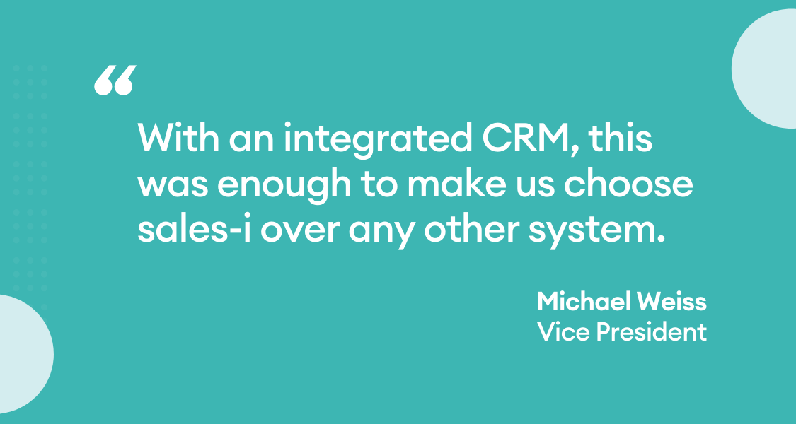 Weiss Bros | Case Study | sales-i