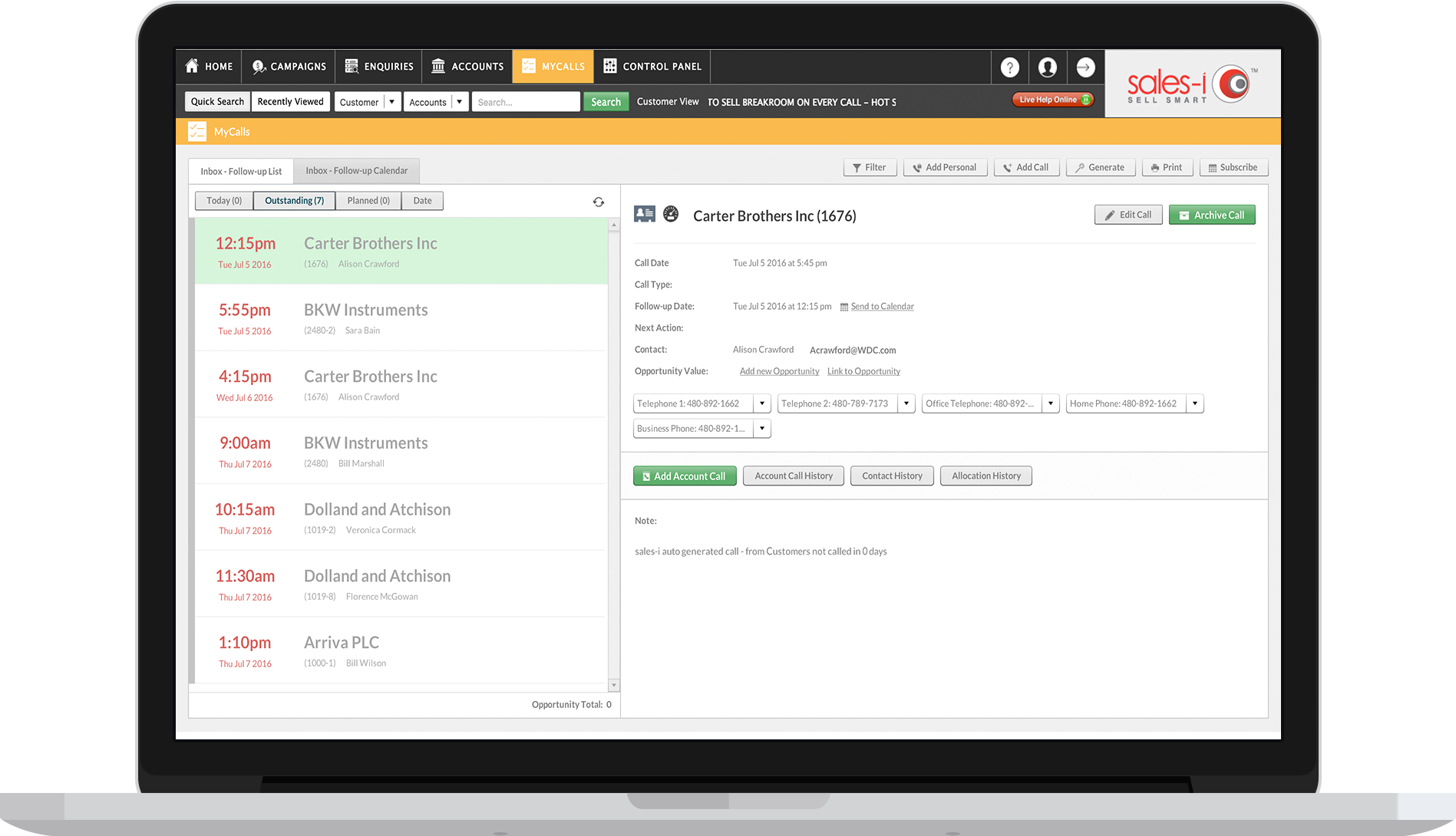 sales-i Redesigned In Latest Update | Blogs | sales-i